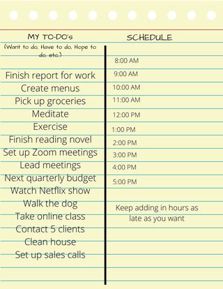 A Simple List to Organize Your Days | Psychology Today