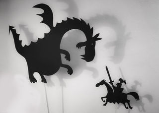 black arrow dragon