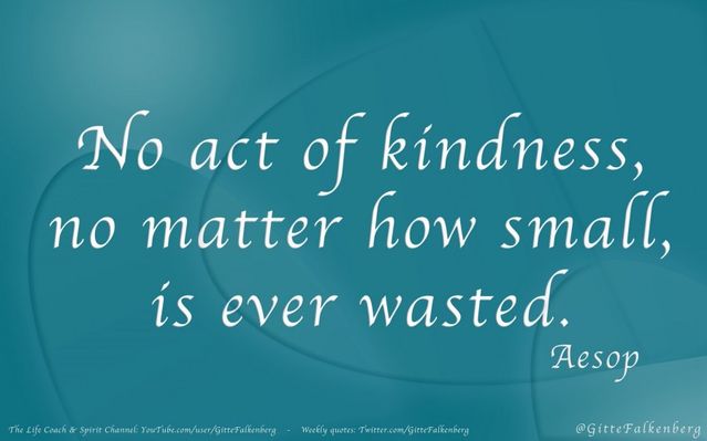 A Simple Act of Kindness | Psychology Today