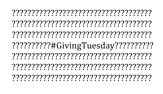 What I Think About When I Think About #GivingTuesday | Psychology Today