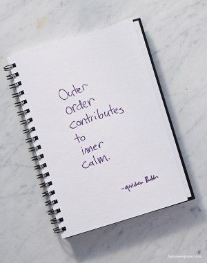Outer Order Contributes to Inner Calm | Psychology Today