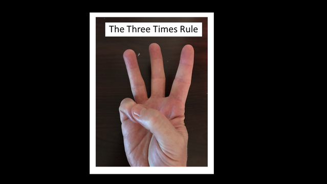 The “Three Times Rule" for Starting Difficult Conversations ...