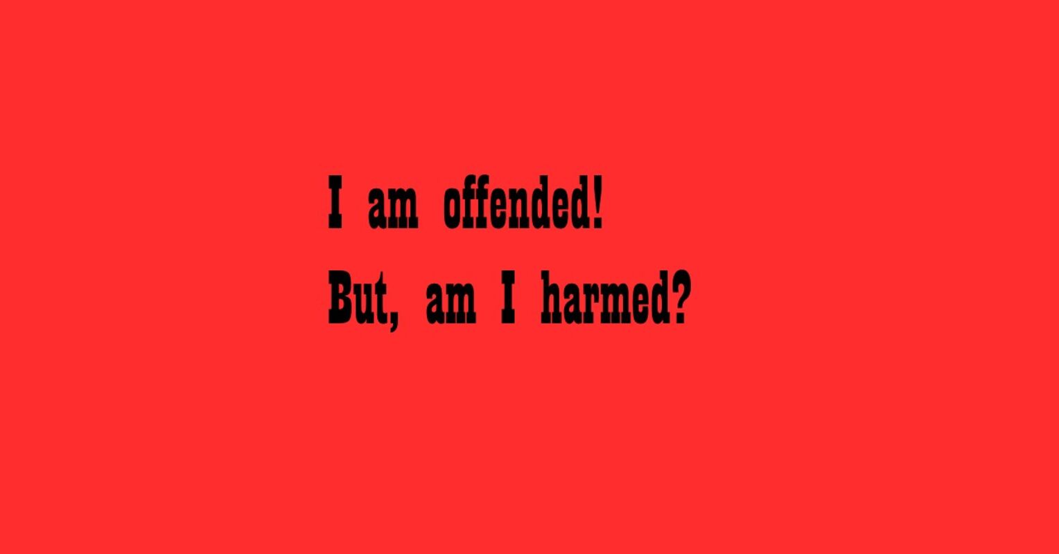 What Is the Difference Between Being Offended and Harmed? | Psychology ...